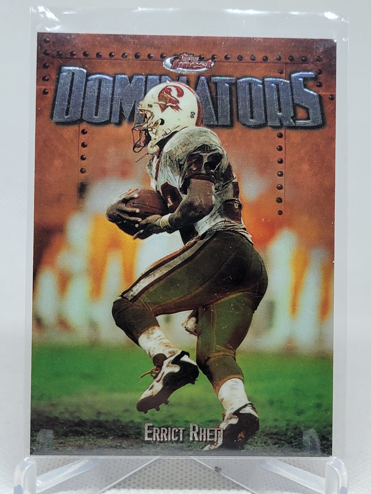 1997 Finest Football Card #205 Errict Rhett D6A | eBay