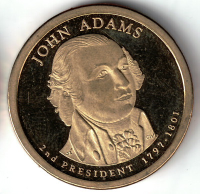 USA - 2007S - 1$ Presidential - John Adams - Rare & NIFC - #18770 | eBay