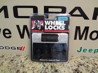 New Dodge Ram Durango Genuine Gorilla Wheel Lock Set with Key M14x1.5 ...