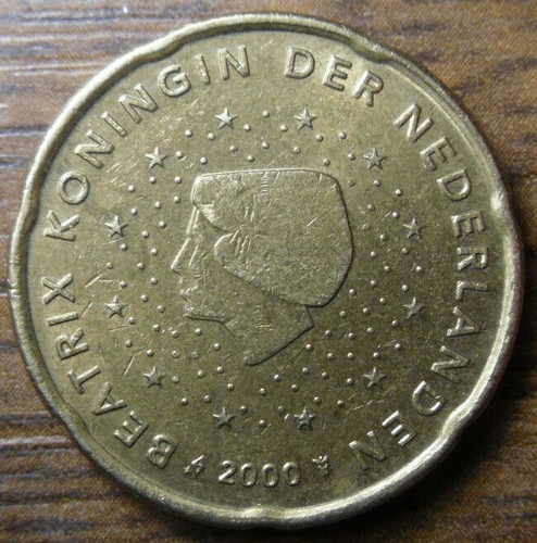 Münze 20 Cent € Niederlande 2000 Kursmünze Umlaufmünze | eBay.de