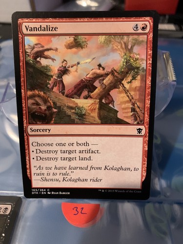 MTG Vandalize Dragons of Tarkir 165/264 Regular Common | eBay