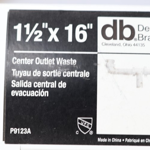 Dearborn Brass Hi-Line/Slip Joint Combination With Baffle Tee P9123A ...