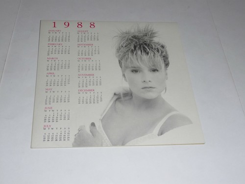Samantha Fox - 6.5"x6.5" 1988 Desktop Calendar | eBay