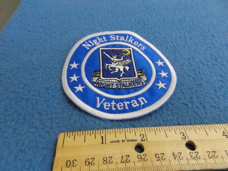 NIGHT STALKERS VETERAN PATCH - MINT - 4 INCH | eBay