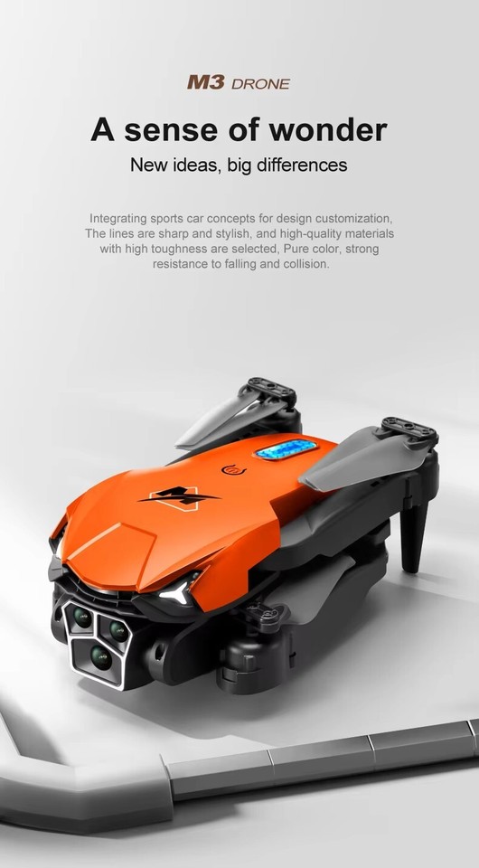 M3 PRO Drone 8K Triple-camera Professional Hd Aerial Photography ...