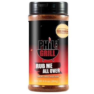 Phil the Grill Smoky Sweet Heat BBQ Rub 9.9 oz | eBay