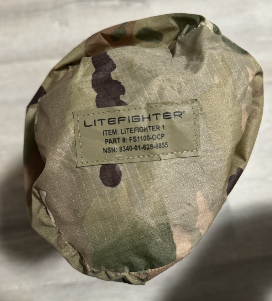 New! US Army LITEFIGHTER 1 Individual Shelter System 1 Man Tent ...