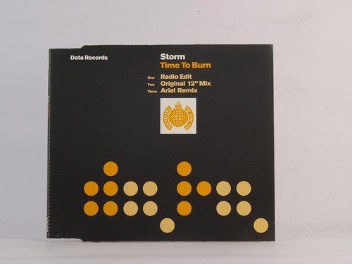 STORM TIME TO BURN (J5) 3 Track CD Single along with Picture Sleeve ...