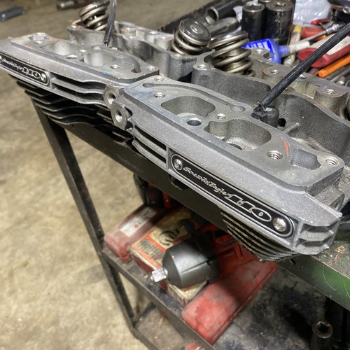 Harley CVO Screaming Eagle 110" liquid cooled Cylinder heads Front/Back ...