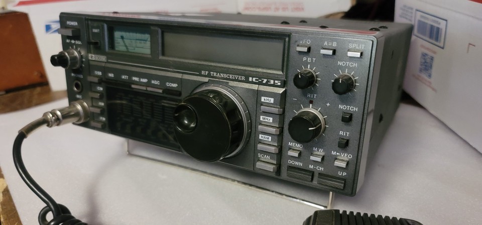 ICOM IC 735 HF TRANSCEIVER | eBay
