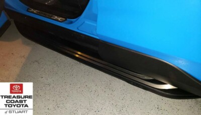 NEW OEM TOYOTA RAV4 2019 BLACK & SILVER RUNNING BOARDS & NEEDED ROCKER ...