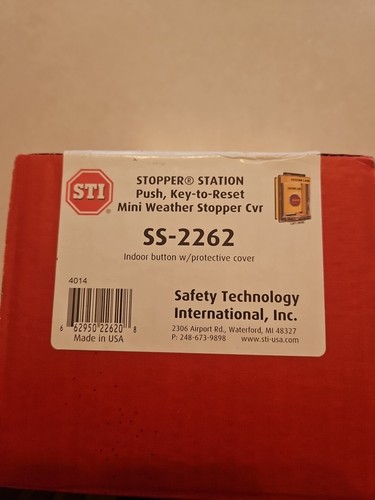 STI ss-2262 Station Push, Key-to-Reset Mini Weather Stoper Crv | eBay