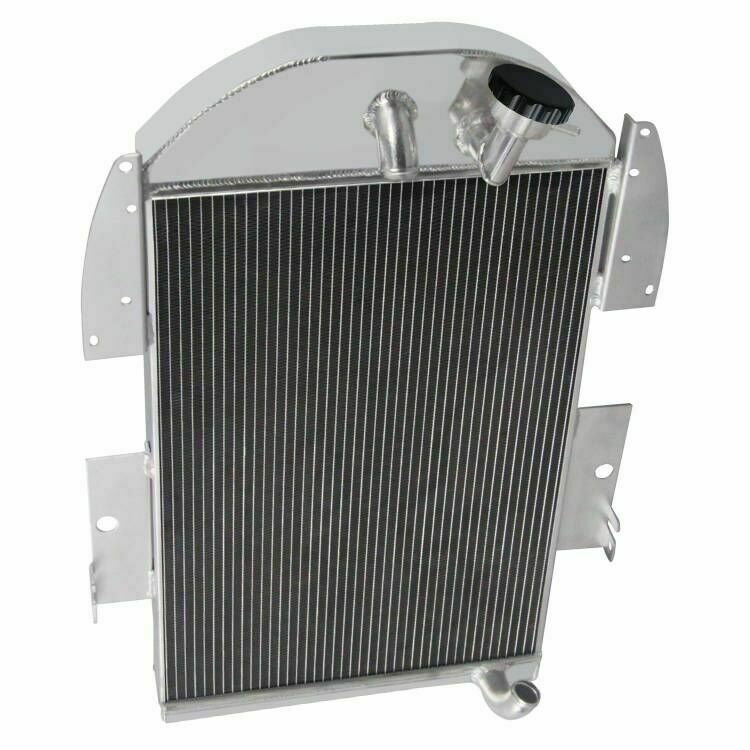 4 ROW ALL ALUMINUM RADIATOR FOR 1934-1936 1935 CHEVY PICKUP TRUCKS V8 ...