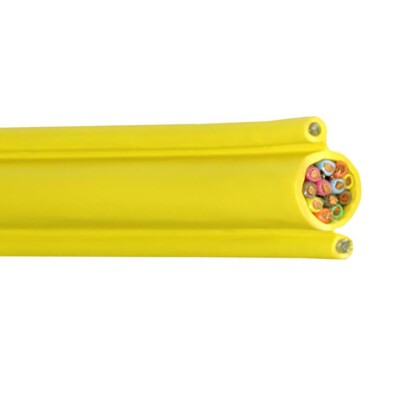 100' 16/16 Pendant Reel Hoist Control Cable With Dual Steel Messengers ...