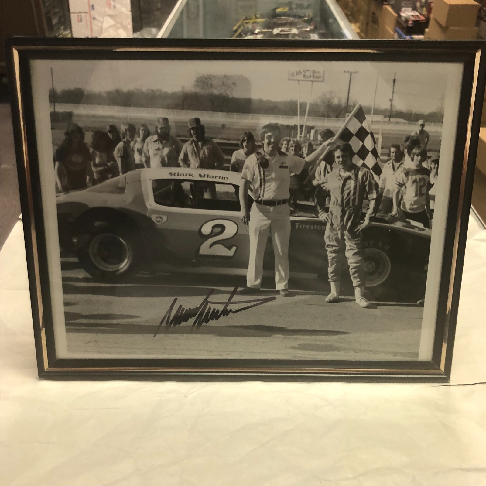 MARK MARTIN Autographed #2 NASCAR RACE PHOTO-ASA SHORT TRACK CAMARO | eBay