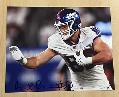 DANIEL BELLINGER SIGNED 8x10 PHOTO AUTOGRAPHED NEW YORK GIANTS FOOTBALL ...