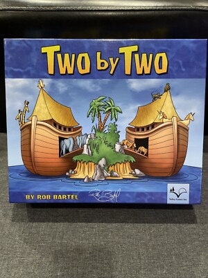 Two by Two Noah's Ark Board Game Bible Story 2-4 Players Valley Games ...