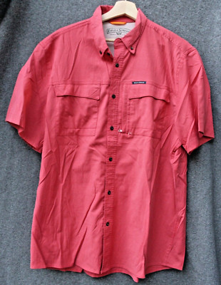 Field & Stream Shirt, Men's Size XL, Salmon, Fishing Shirt, Button Up ...