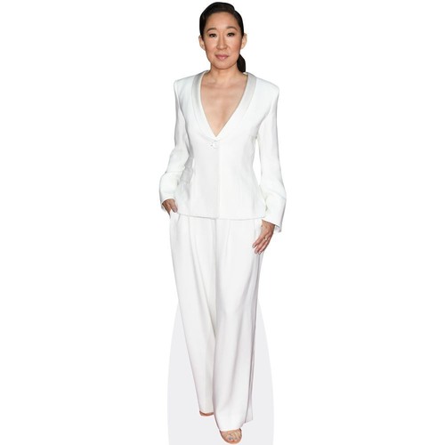 Sandra Oh (White Suit) Mini Size Cutout | eBay