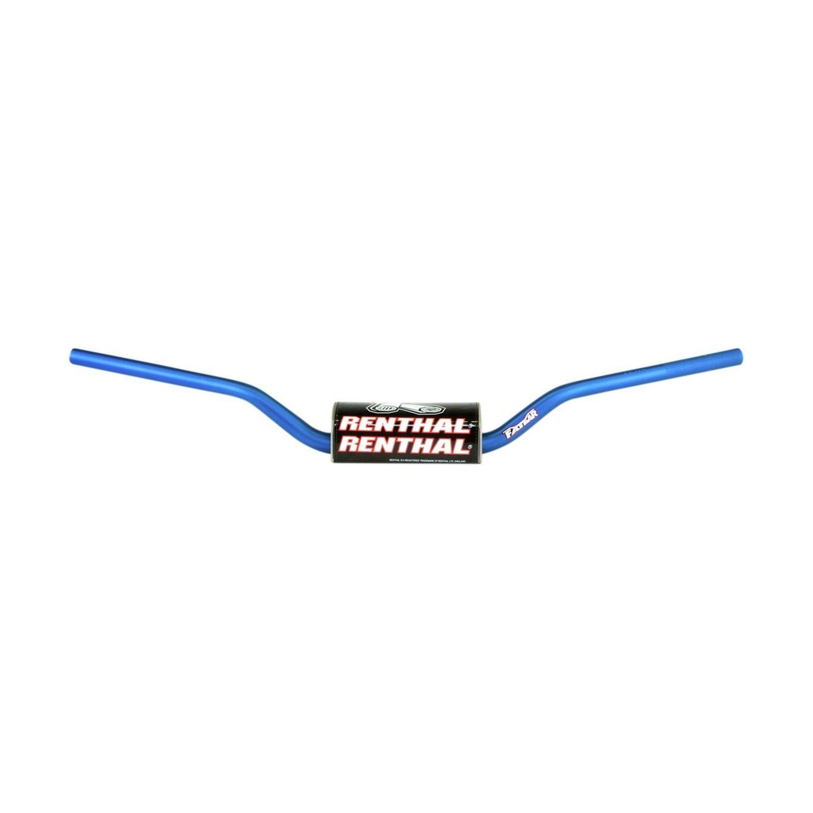 Renthal 603-01-BU Fatbar Blue 1-1/8" Aluminum Handlebar | eBay