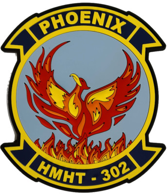 MARINE CORPS HMHT-302 2020 PHOENIX HELICOPTER SQUAD HOOK & LOOP PVC ...