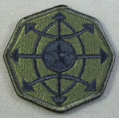 US Army Criminal Investigation Command Subdued Merrowed Edge Patch | eBay