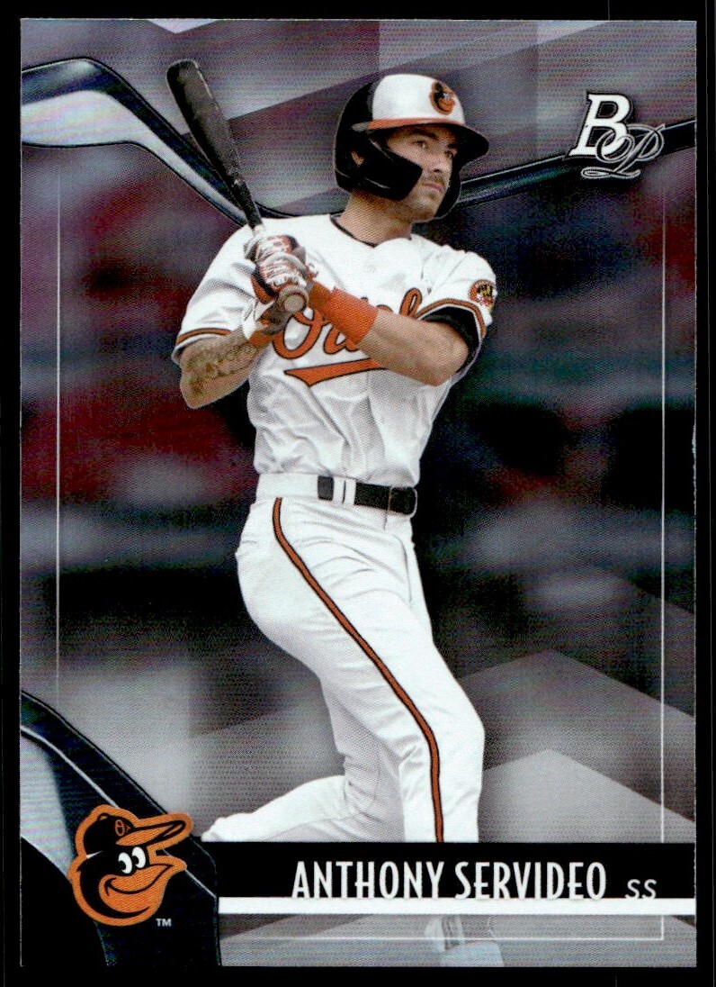 2021 Bowman Platinum Top Prospects Anthony Servideo Baltimore Orioles # ...
