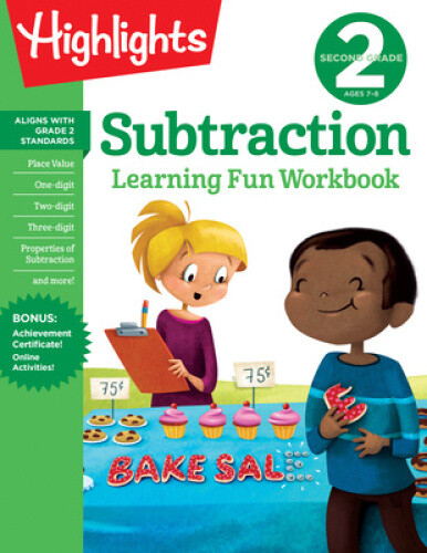 Second Grade Subtraction (Highlights Learning Fun Workbooks ...