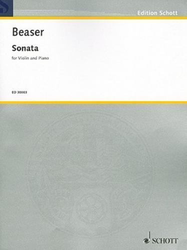 Sonata for Violin and Piano by Robert Beaser (2008, Trade Paperback ...
