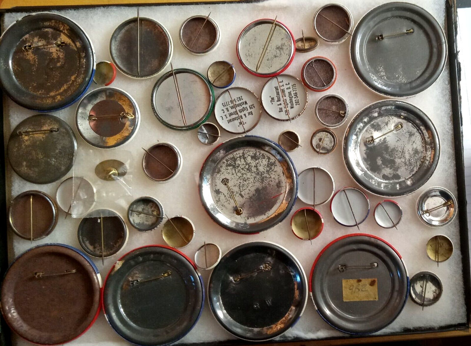 Lot #2 of 40 vintage Presidential Campaign Pin Back Buttons 1960-70's ...