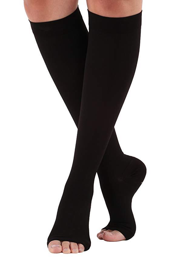 23-32mmHg Medical Grade Compression Socks Men Women Knee High Support ...