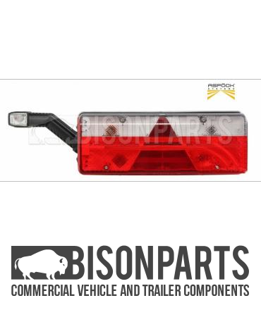 +ASPOCK EUROPOINT III LED REAR COMBINATION LAMP 24 VOLT PASSENGER SIDE ...