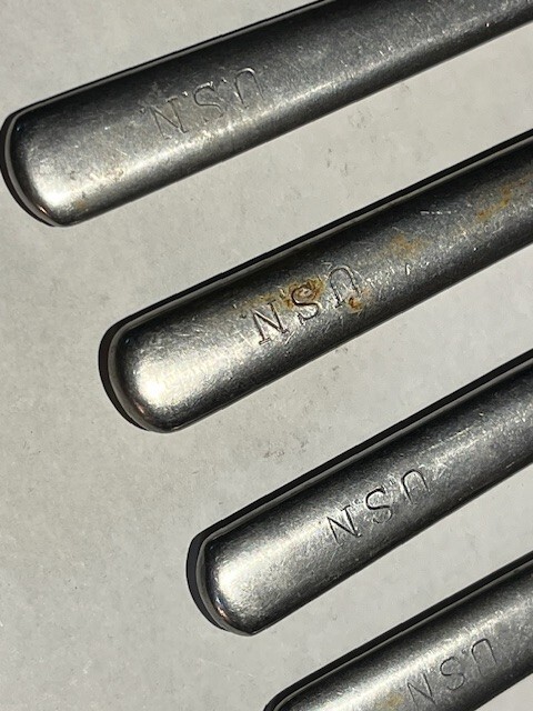 Vintage US Navy Fork(s) ~ Silco ~ Stainless Silverware USN Spoon Knife ...
