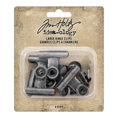 Tim Holtz ~ HINGE CLIPS ~ Large ~ Idea-ology | eBay