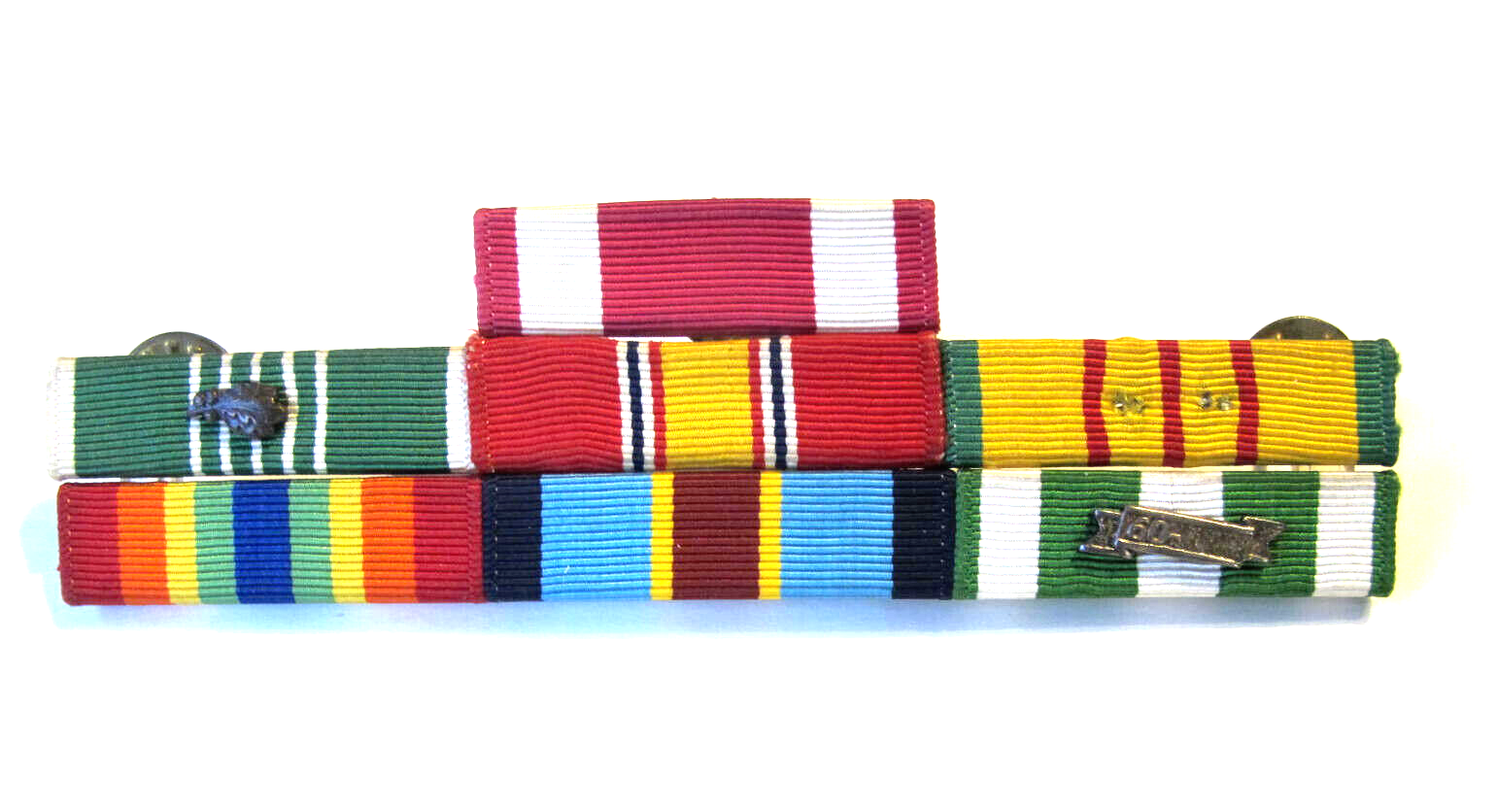 U.S. ARMY VIETNAM ERA RIBBON BAR. SEVEN RIBBONS | eBay