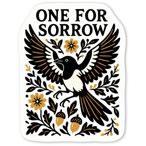 'One For Sorrow' Decal Stickers (DW064943) | eBay UK