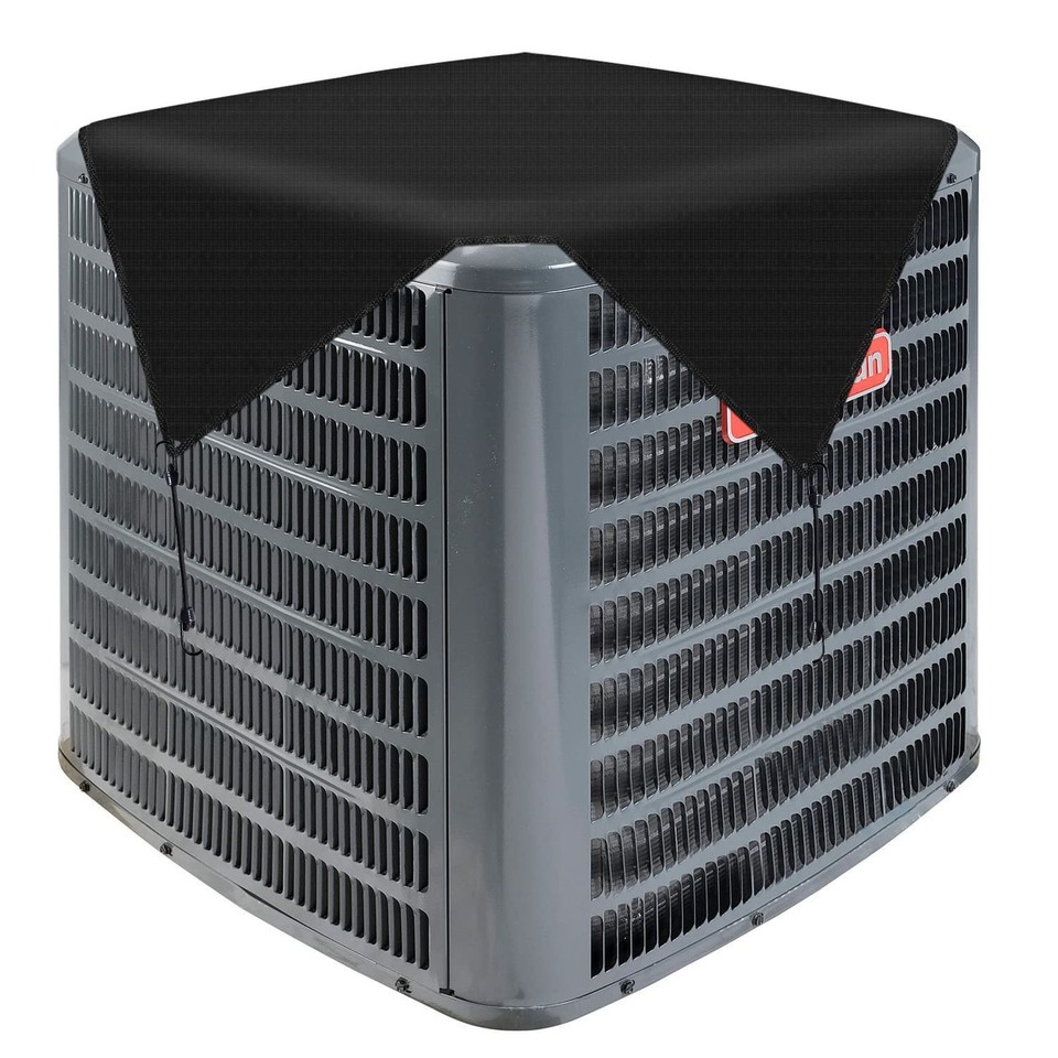 Outdoor AC Unit Cover Outside for Winter Air Conditioner Compressor Top ...