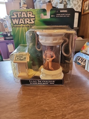 2001 Hasbro Star Wars Power of the Jedi Luke Skywalker in Echo Base ...