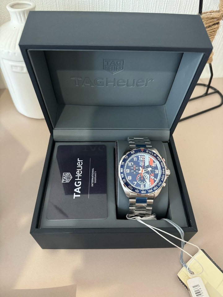 TAG Heuer Formula 1 X Gulf Special Edition Men's Watch CAZ101AT.BA0842 ...