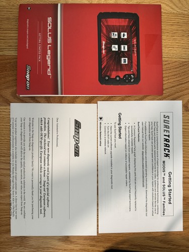 Snap-On Tools EESC336 Solus Legend Automotive Diagnostic Scanner Max22 ...