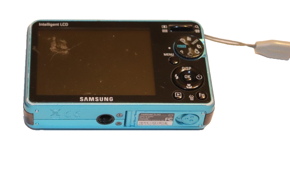 SAMSUNG DIGITAL CAMERA -MODEL -SL202 - 10.2 MEGA PIXEL -BLUE | eBay