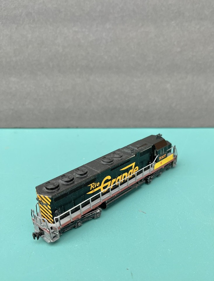 KATO n scale SD45 Rio Grande diesel locomotive .Digitrax DCC with sound ...