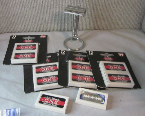 Micro Touch 48 (New) Sealed Blades, With One Razor & Stand (Preowned ...