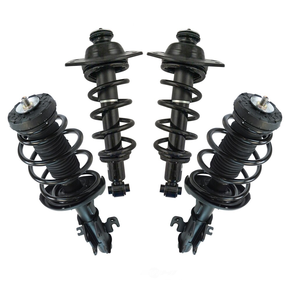Suspension Strut and Coil Spring Kit-4 Piece Strut and Spring Assembly ...