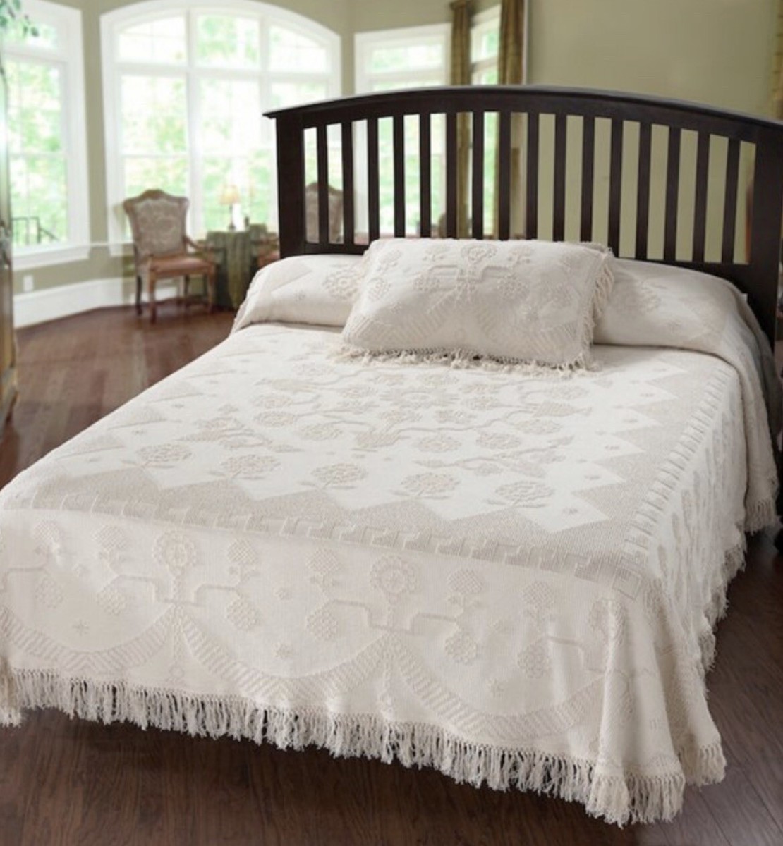 Martha Cotton Chenille Bedspread