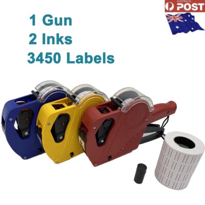Quality Price Label Gun pricing Tagging Rolls Labels Inks 8 Digits ...