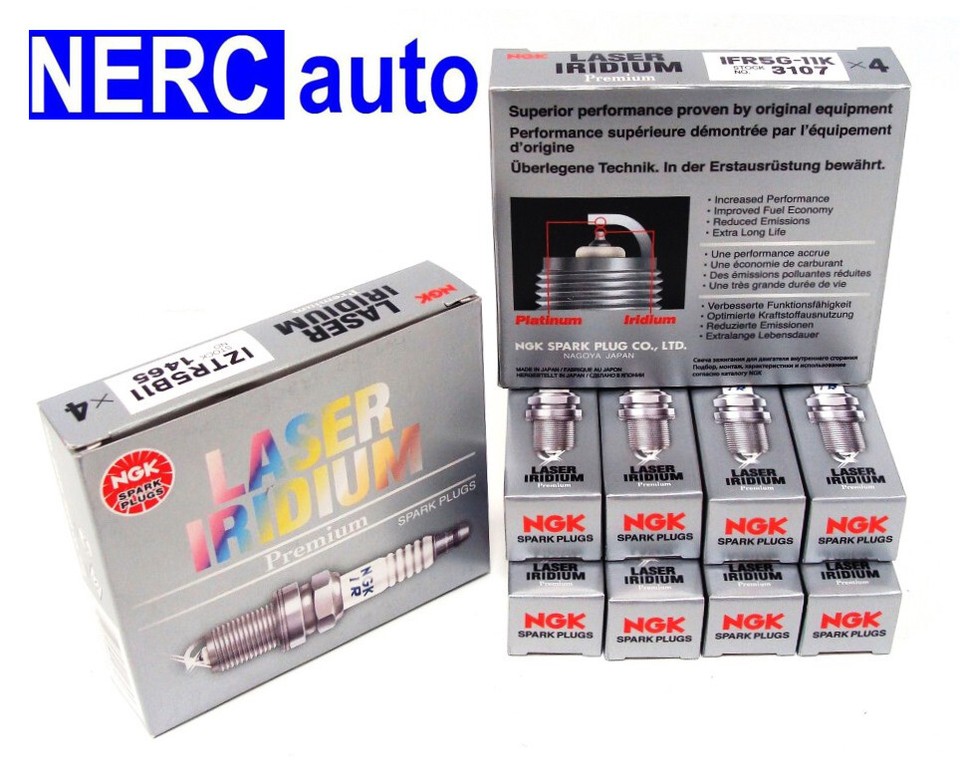 NGK LASER IRIDIUM Iridium Spark Plugs LZFR5CI11 92145 Set of 8 | eBay