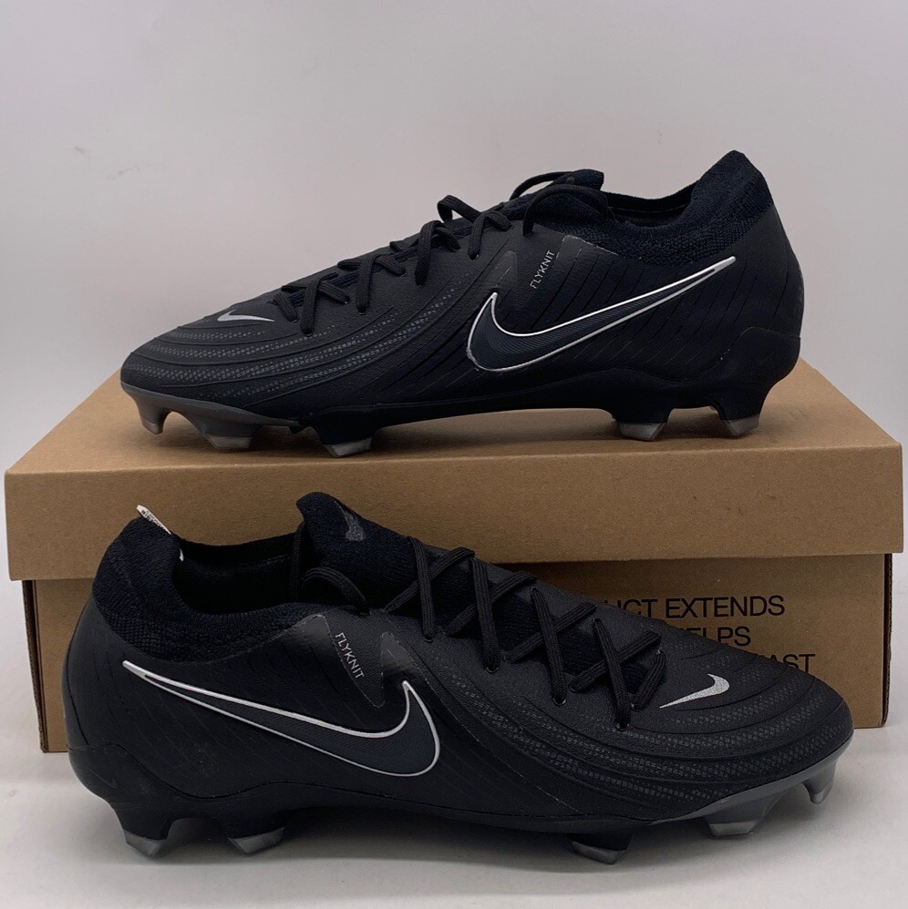 Nike Phantom Gx II 2 Pro Fg Black Black Cleats FJ2563… - Gem