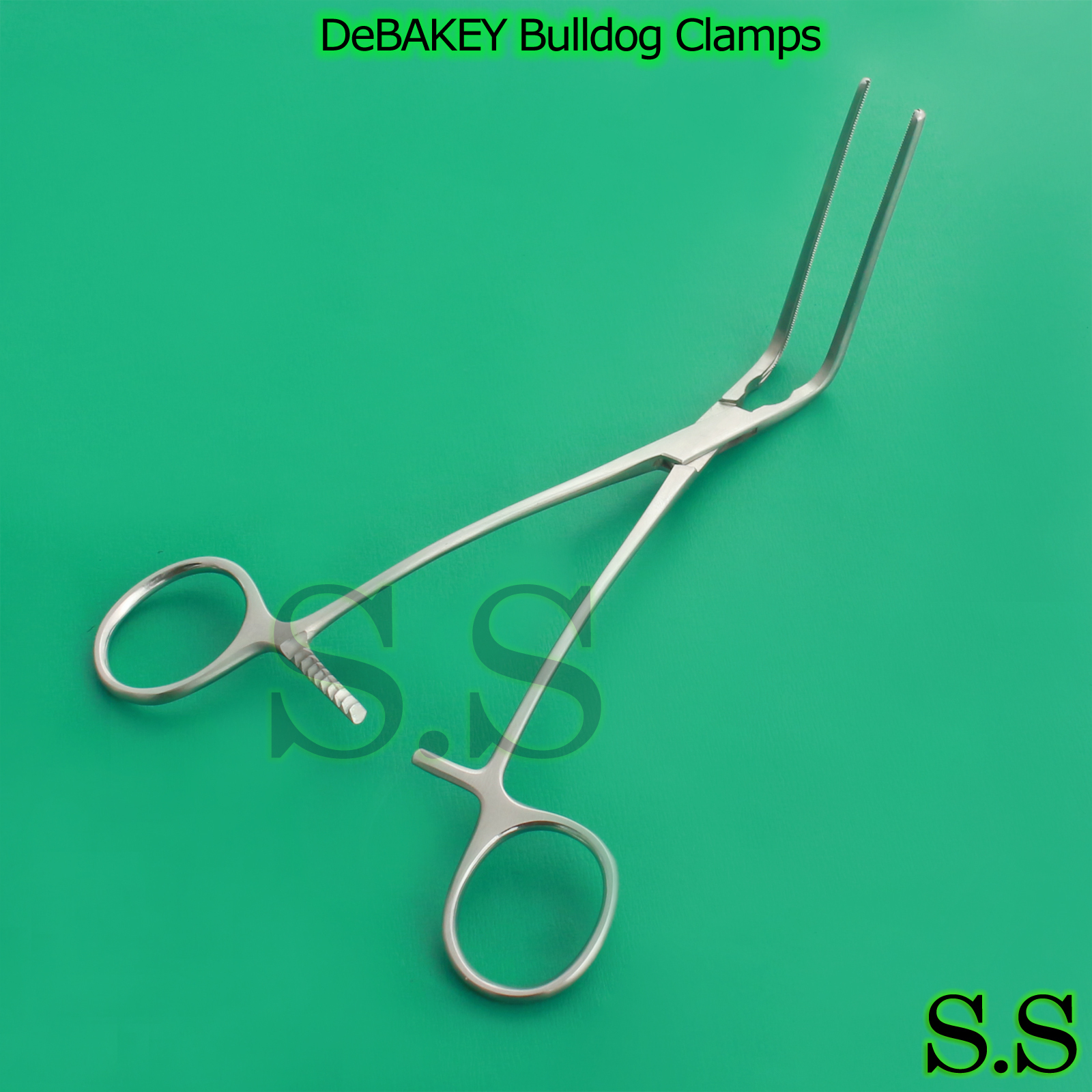 DeBAKEY Pediatric Multi-Purpose Clamp - 90 Degree Angle 6 1/2" SR-510 ...