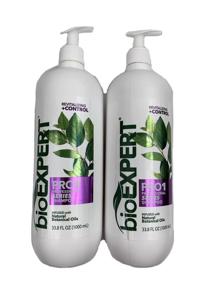 3 Bottle Bio Expert Pro 1 Professional Shampoos Natural Botanical Oil ...